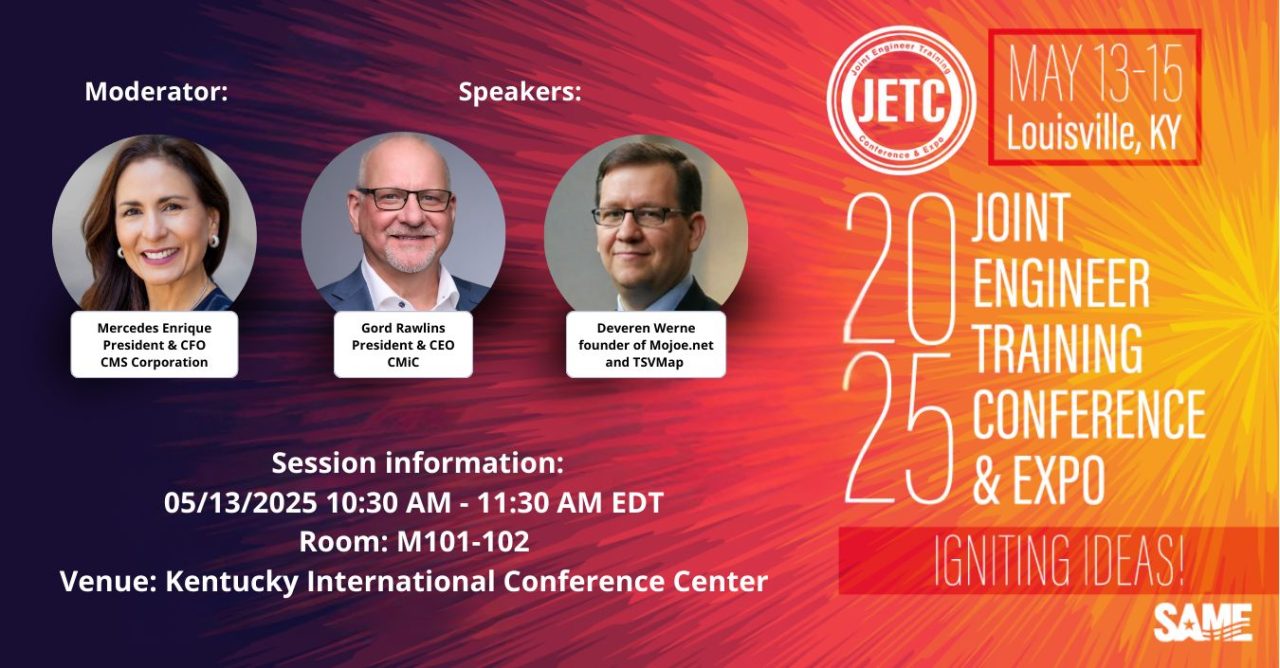 AI for A/E/C: TSVMap’s Deveren Werne at JETC 2025 - TSVmap.com